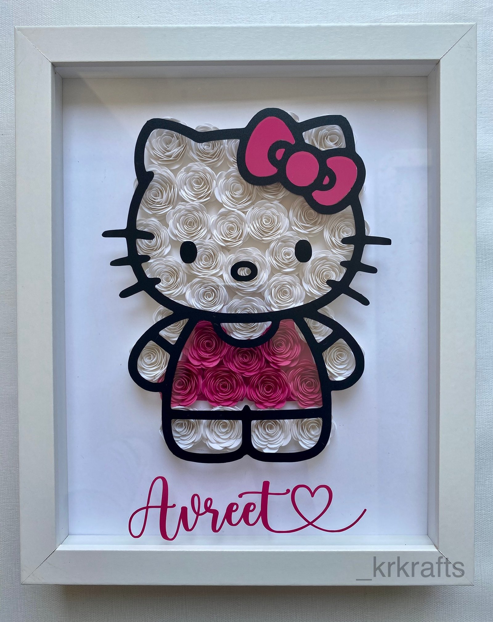 Hello Kitty Frame - KrKrafts